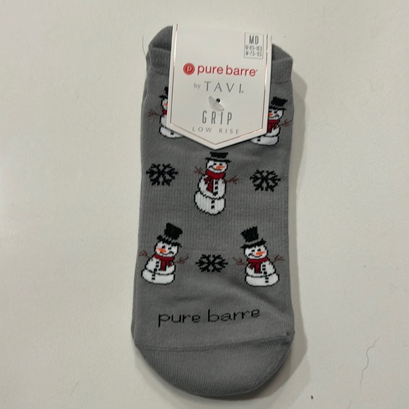 Pure Barre | Accessories | Pure Barre Low Rise Grip Socks Frosty | Poshmark